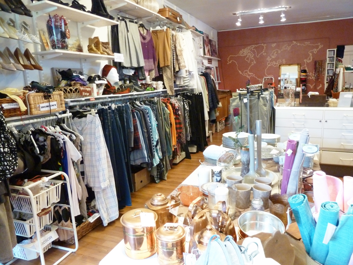 Second hand shop – Församlingen Arken